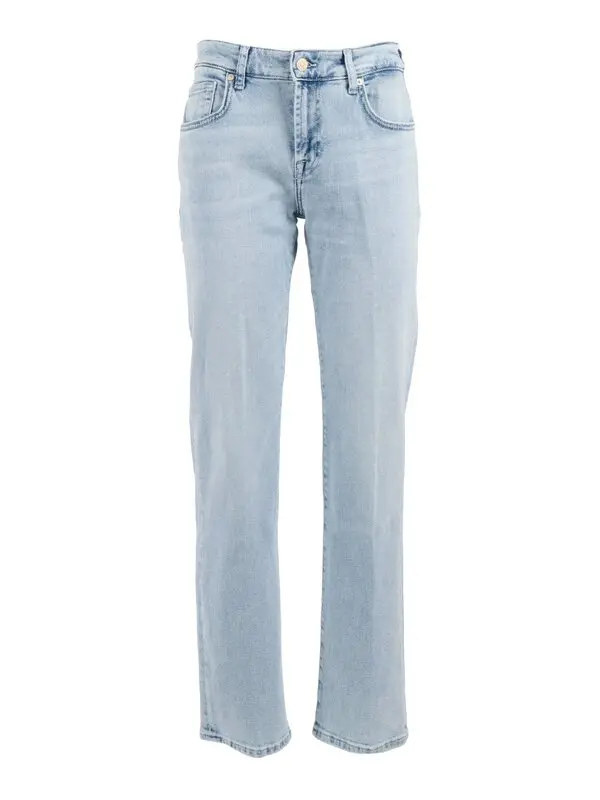 7 For All Mankind Calie Straight Jeans