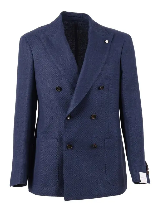 LUIGI BIANCHI Drop 7 Giacca - Blu
