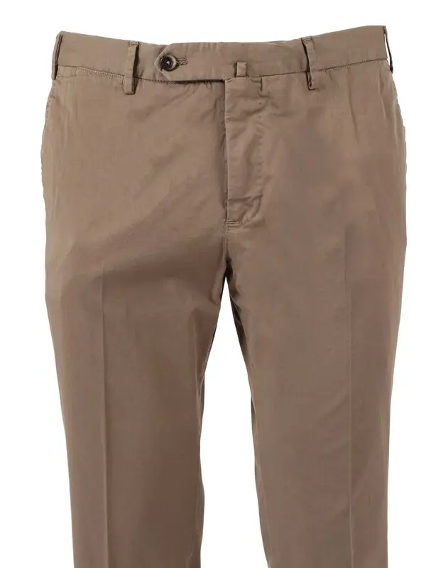 PT TORINO Slim Flat Front Trousers - Other
