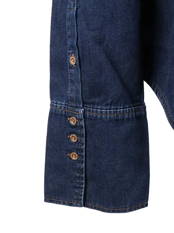 7 For All Mankind Shaped Shirt - Blu