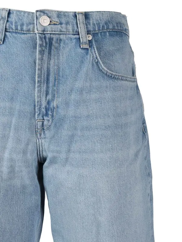 7 For All Mankind Bonnie Curvilinear Seabreeze Jeans - Blu