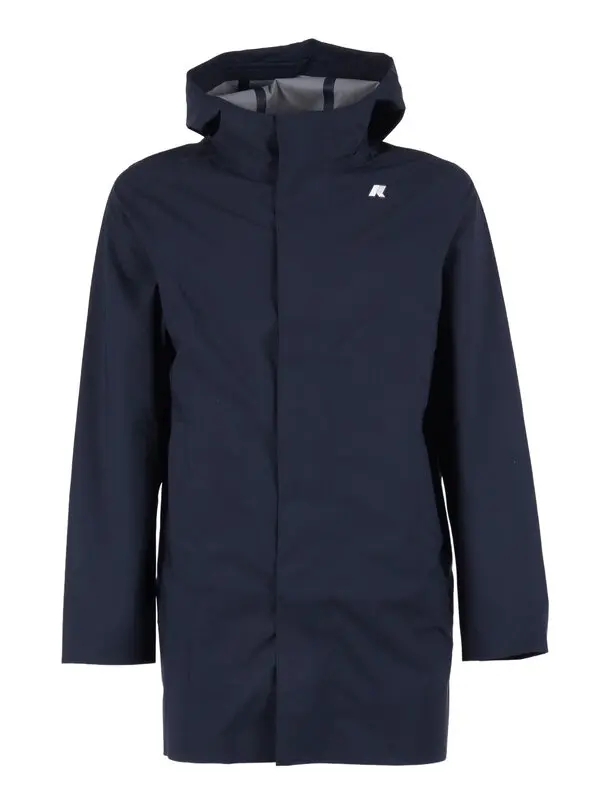K-WAY Tommy Stretch 2l 3/4 Length - Blu
