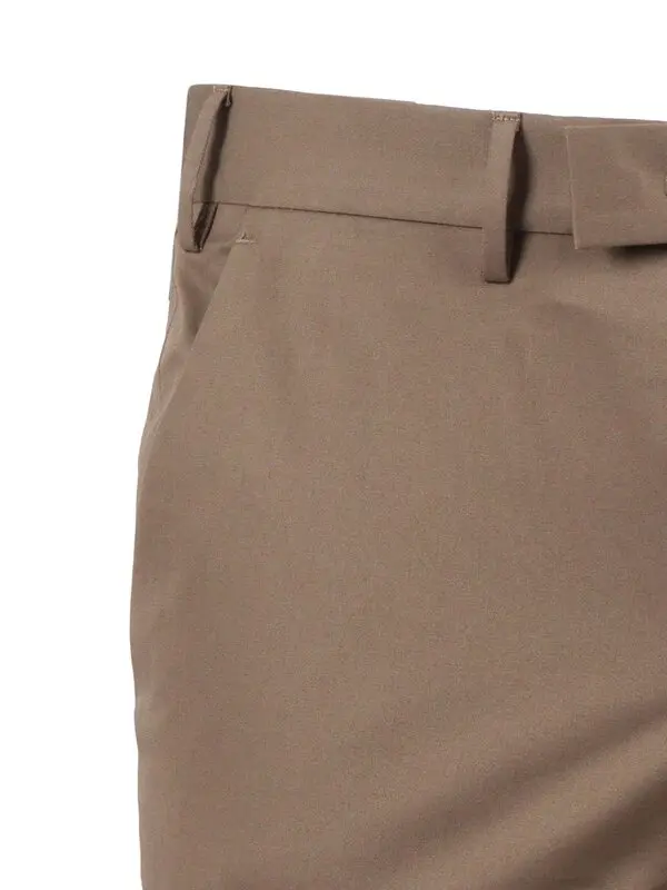 PT TORINO Trousers With Diagonal And Flap Pockets - Green