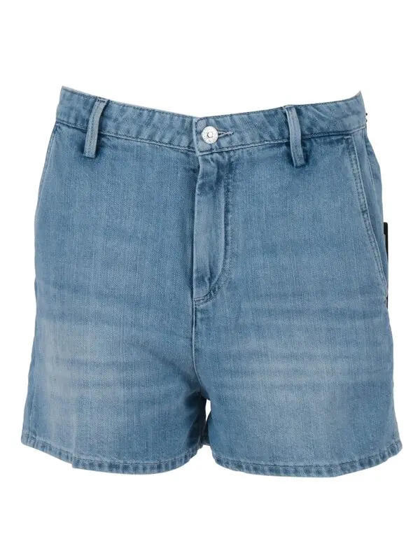 7 For All Mankind Trouser Shorts Iris