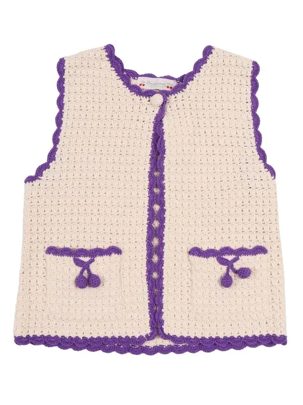 Bonpoint Laila Cardigan - White