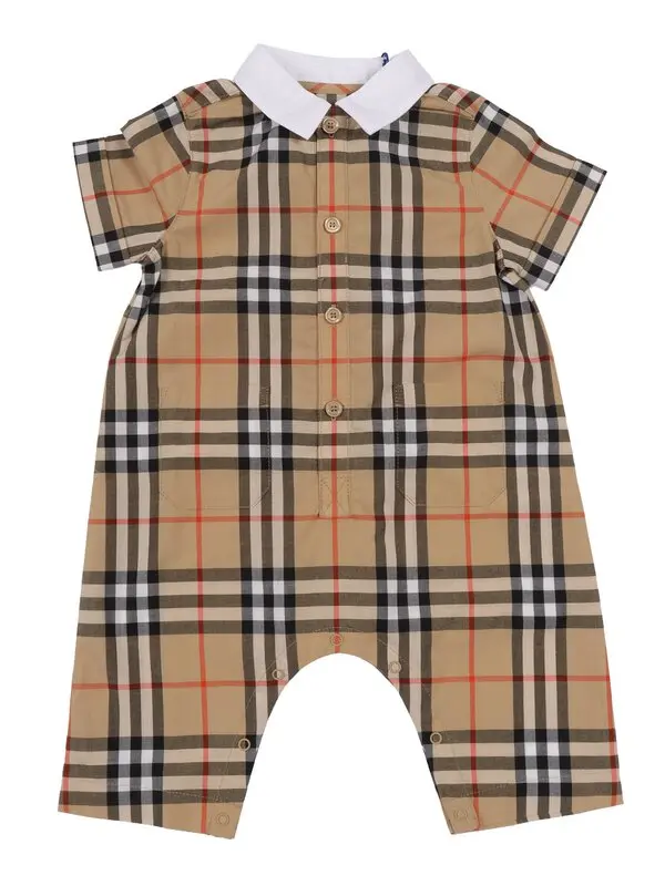 Burberry Plaid Overalls - Other