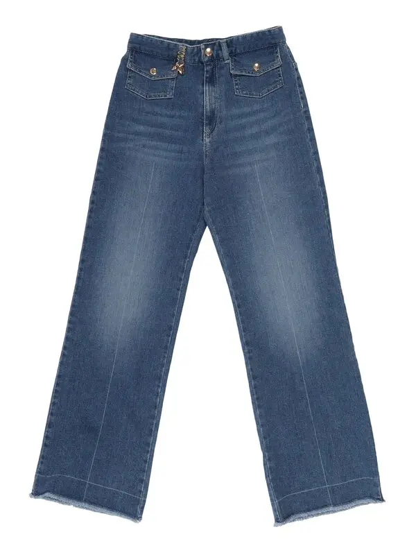 Chloé Denim Pantalone Jean - Blu