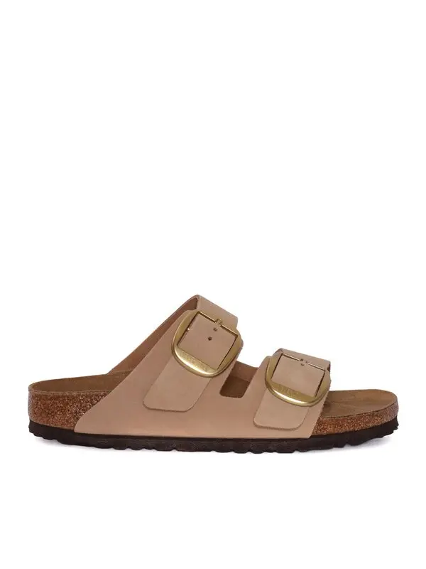 BIRKENSTOCK Arizona Big Buckle Nubuck Leather Sandal - Other