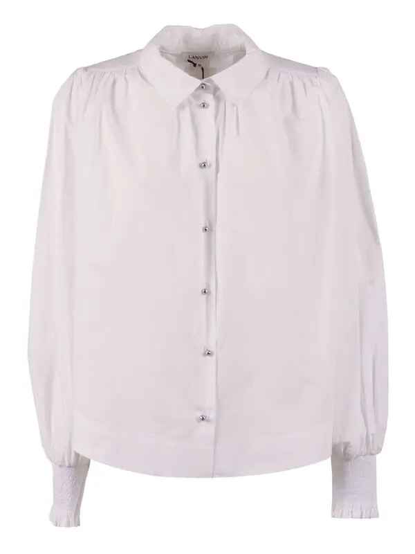 LANVIN Poplin Blouse - White