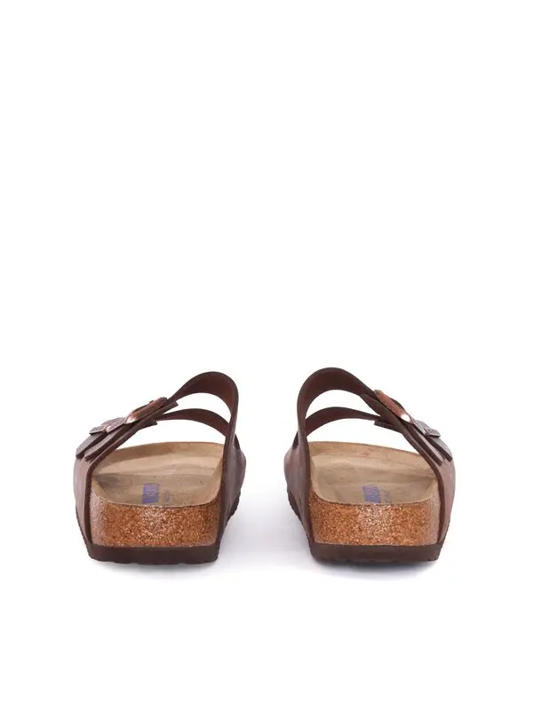 BIRKENSTOCK Arizona Sfb Habana Oiled Leather Sandal - Red