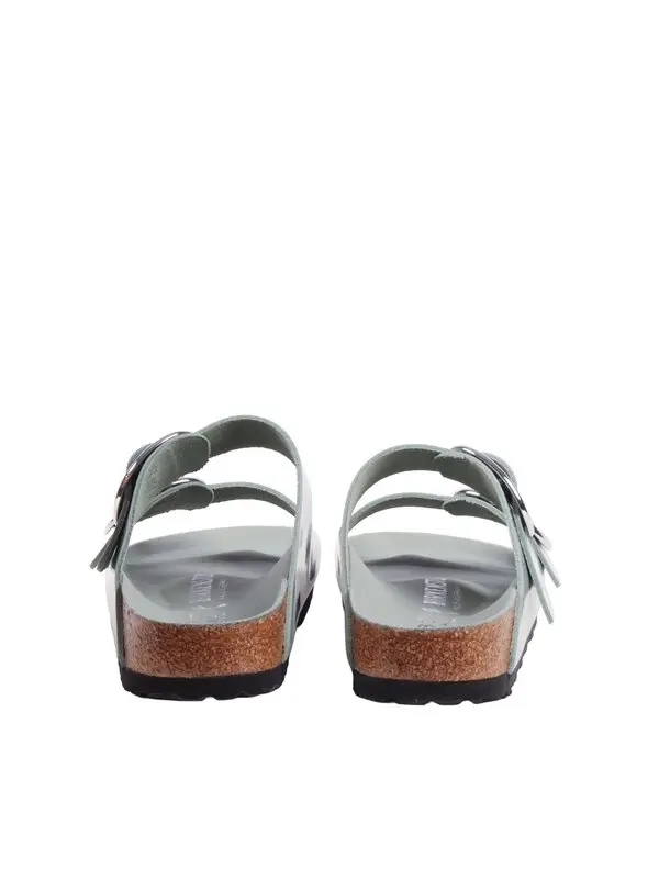 BIRKENSTOCK Arizona Big Buckle Hex Shine Sandals - Blue