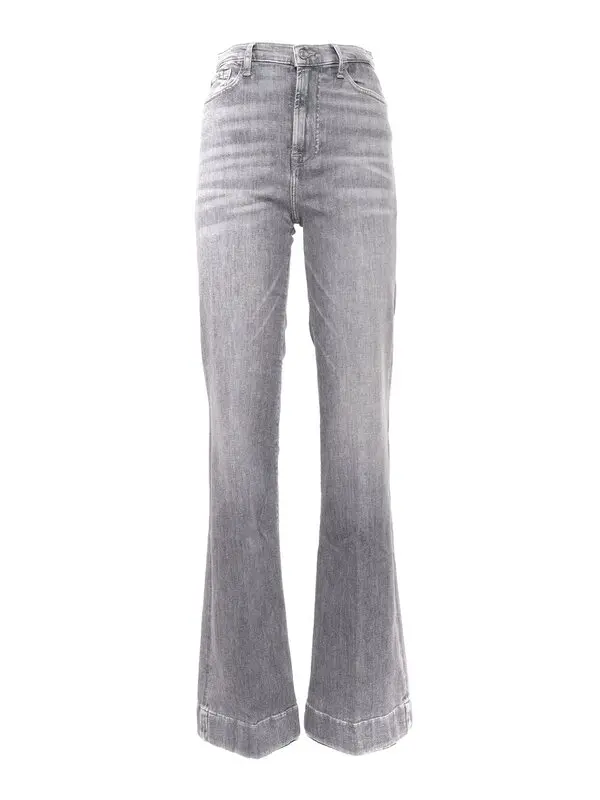 7 For All Mankind Modern Dojo Soho Grey Jeans - Other