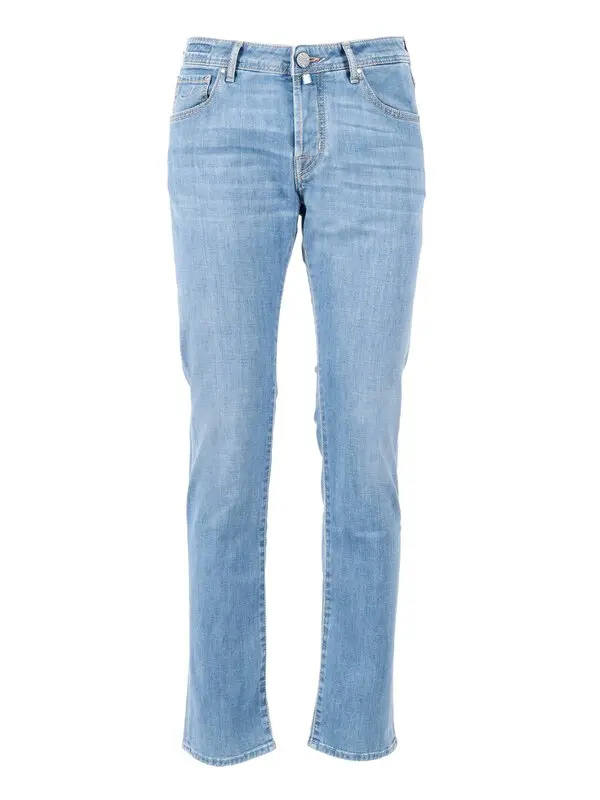 Jacob Cohen Slim Fit Nick Pant - Blu