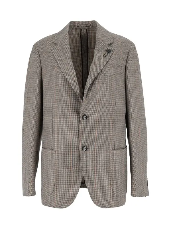 LARDINI Giacca Uomo Roma - Grey