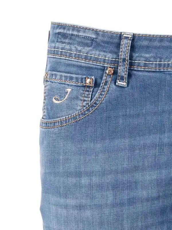 Jacob Cohen Slim Fit Trousers - Blu