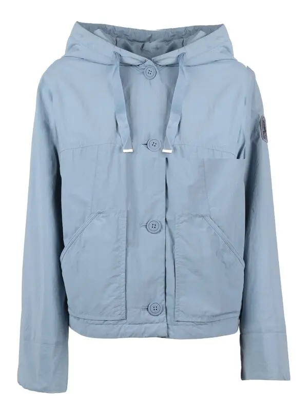 PARAJUMPERS Hooded Padded Jacket - Blue