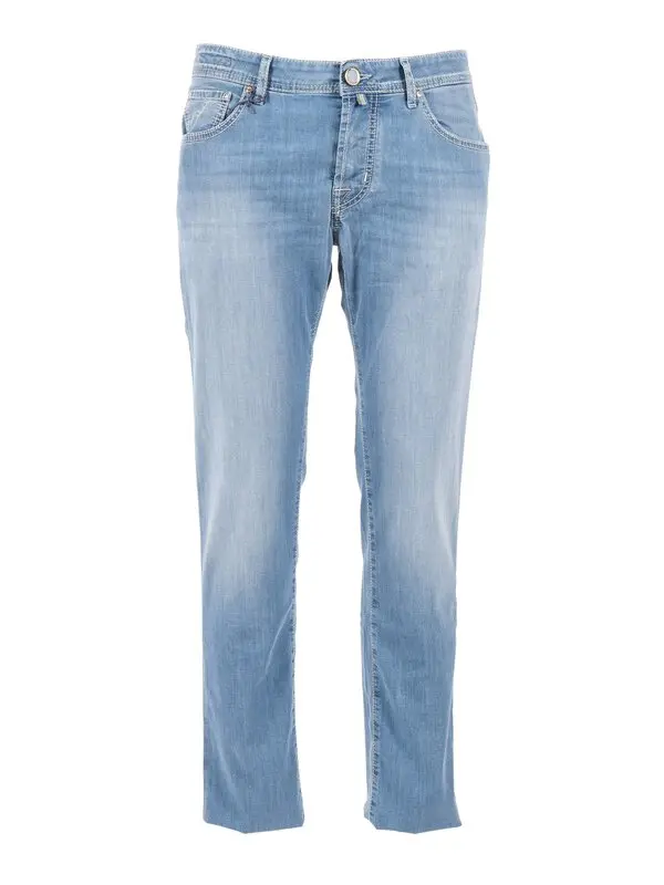 Jacob Cohen Slim Fit Nick Pants - Blu