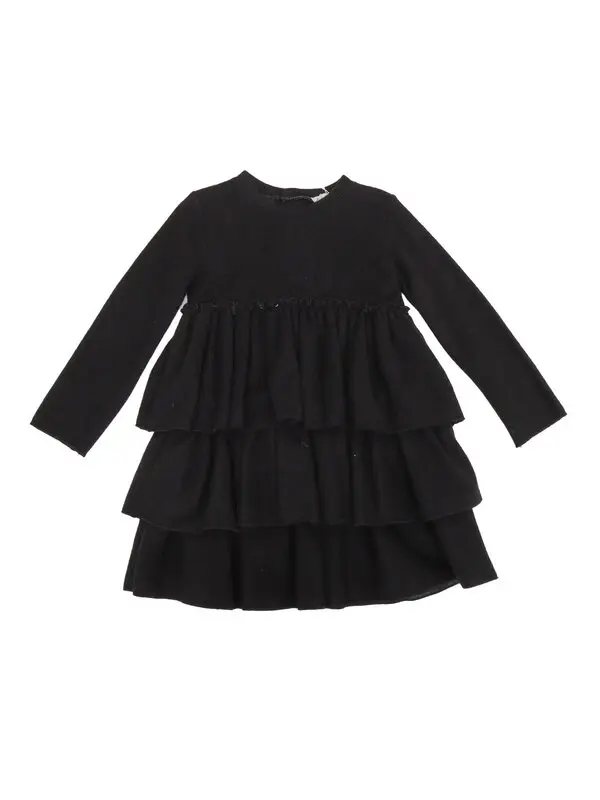 MAGIL Punto Milano Dress With Ruffle Detailing