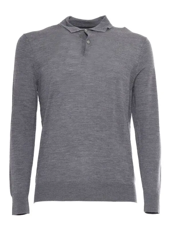 BALLANTYNE Polo Neck Pullover