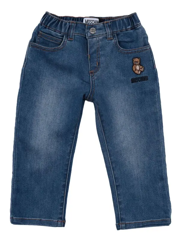 Moschino Denim Pantalones Largos - Blu