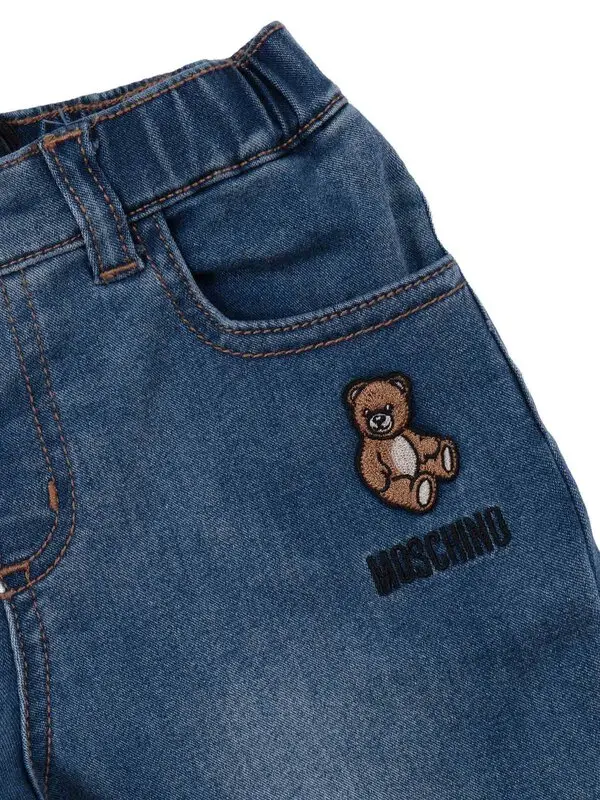 Moschino Denim Pantalones Largos - Blu