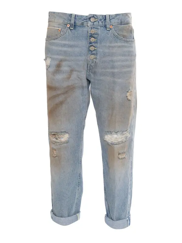 DONDUP Pantalone Koons Trousers - Blu