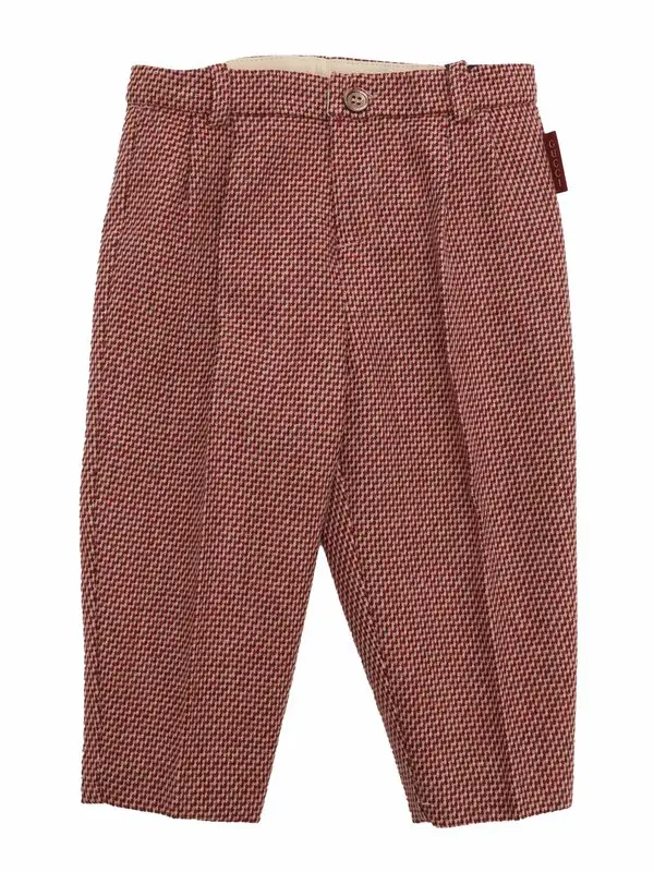 Gucci Wool Blend Pants - Red