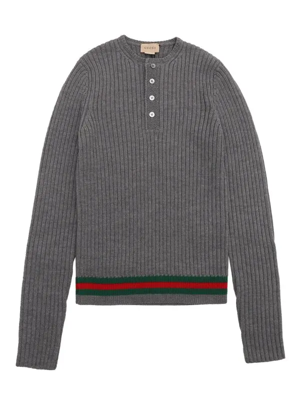 Gucci Ribbed Crewneck - Other