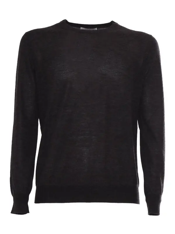 KANGRA Crew Neck Sweater - Red