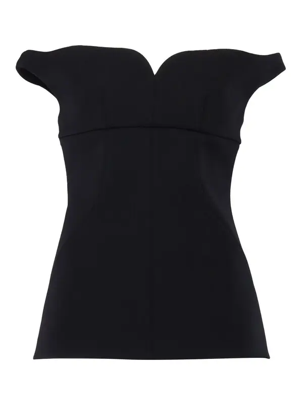 Philosophy Di Lorenzo Serafini Top With Sweetheart Neckline - Red