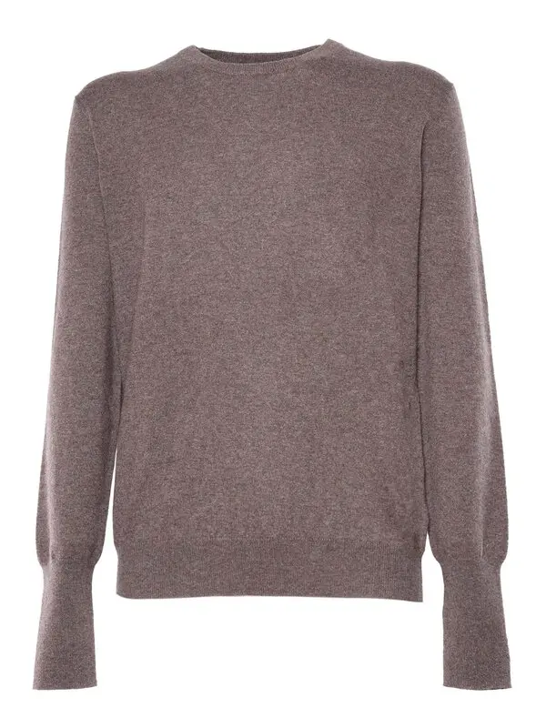 BALLANTYNE Round Neck Pullover - Red