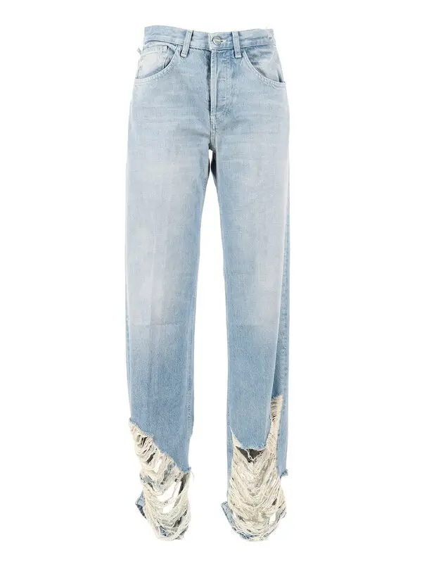 DONDUP Jacklyn Trousers - Blu