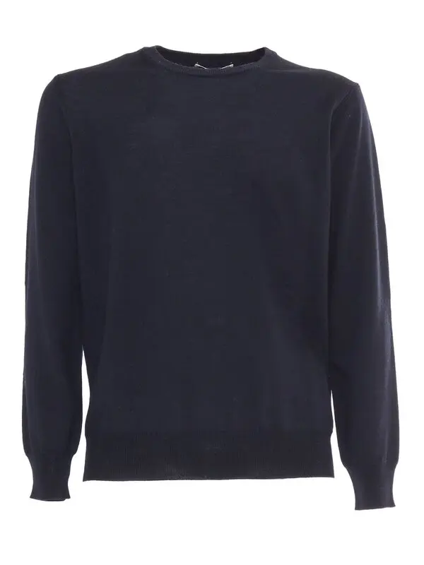 KANGRA Crewneck Sweater - Blu