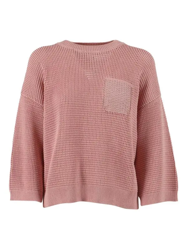Peserico Knitted Sweater - Red