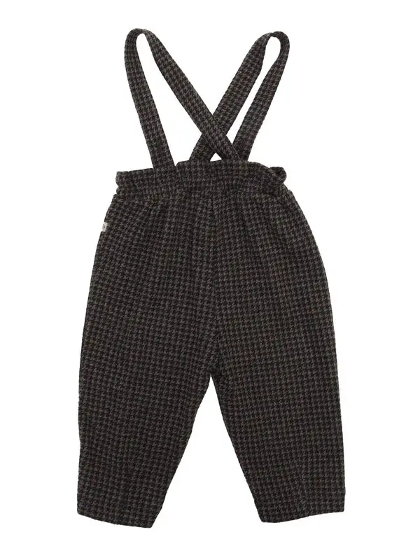 ONE MORE IN THE FAMILY Houndstooth Suspender Trousers - Other