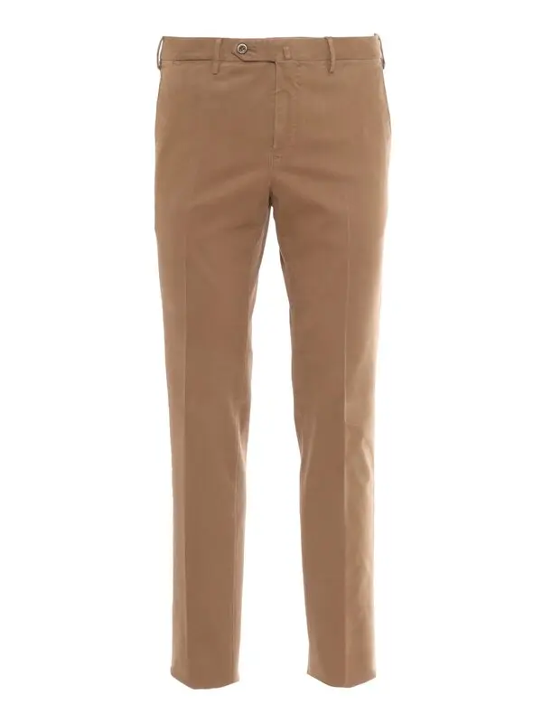 PT TORINO Slim Flat Front Trousers - Other