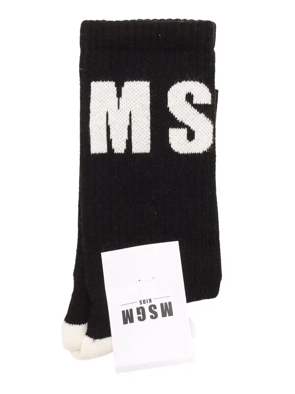 MSGM Ribbed Socks - Red