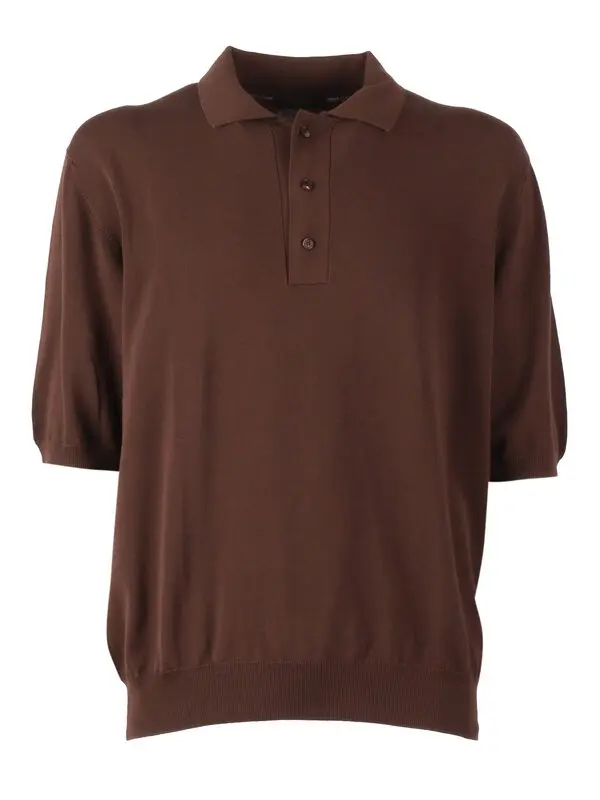 SLOWEAR Zanone Polo Shirt - Red