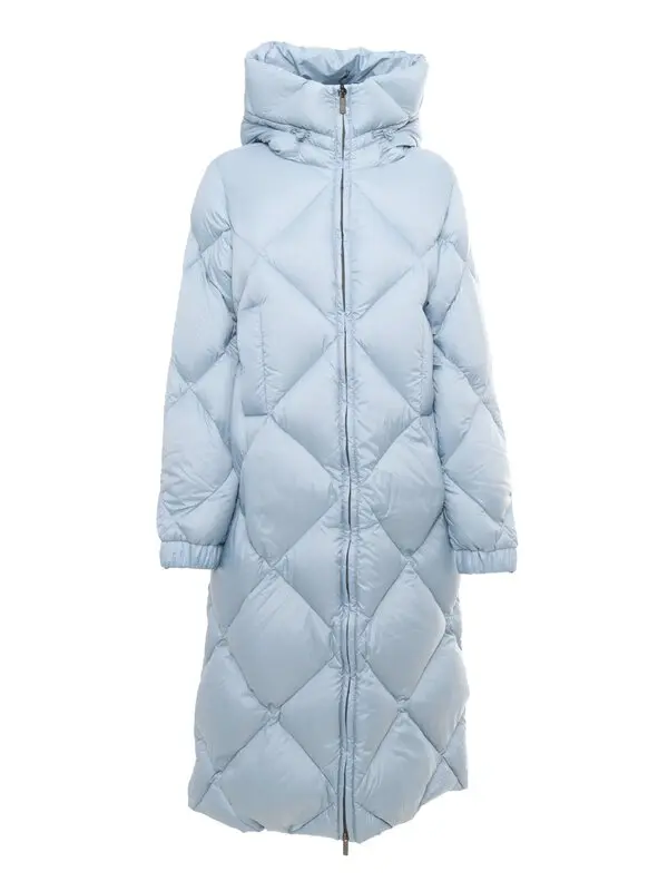 K-WAY Neivel Long Down Jacket - Blu