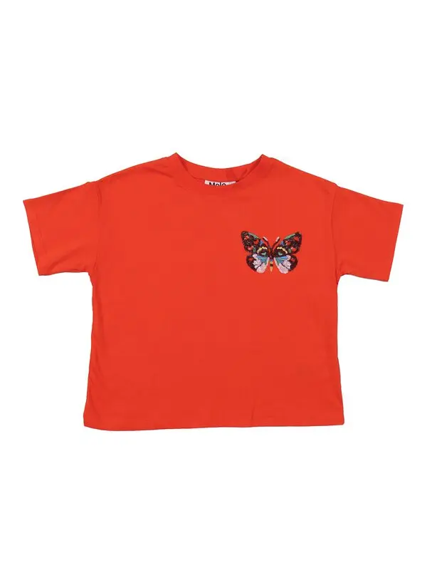 MOLO Reinette Short Sleeve T-shirt - Red