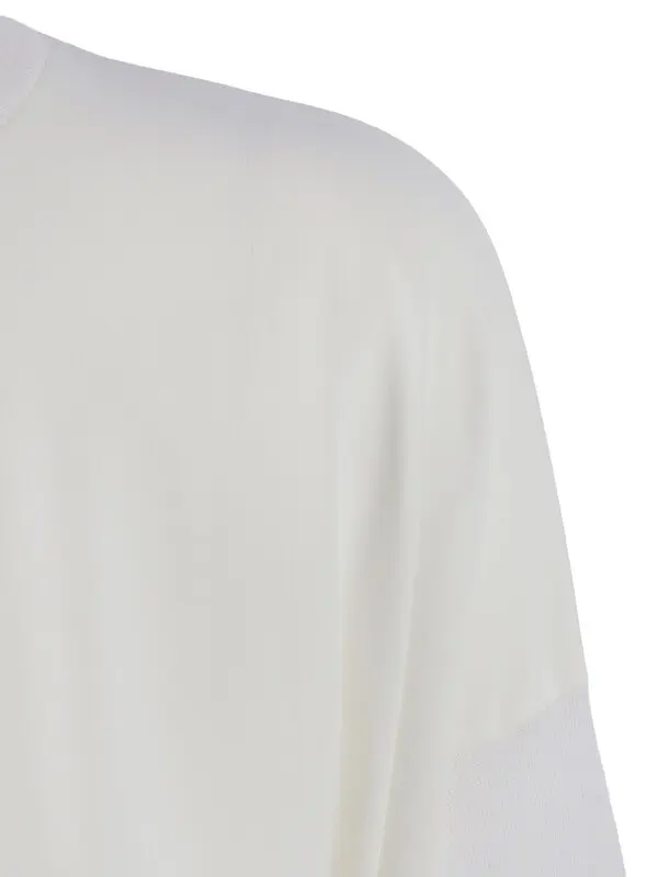 Peserico Knitted Sweater - White