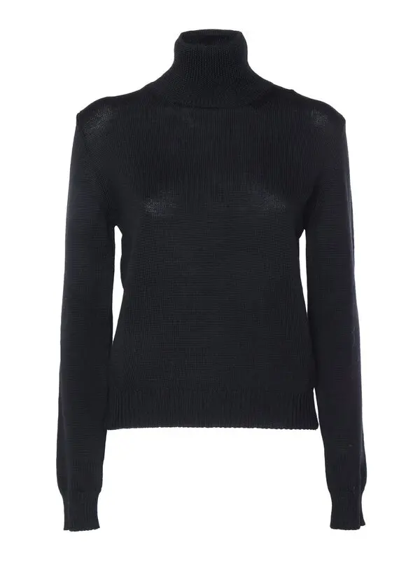 BALLANTYNE Turtleneck Pullover - Red