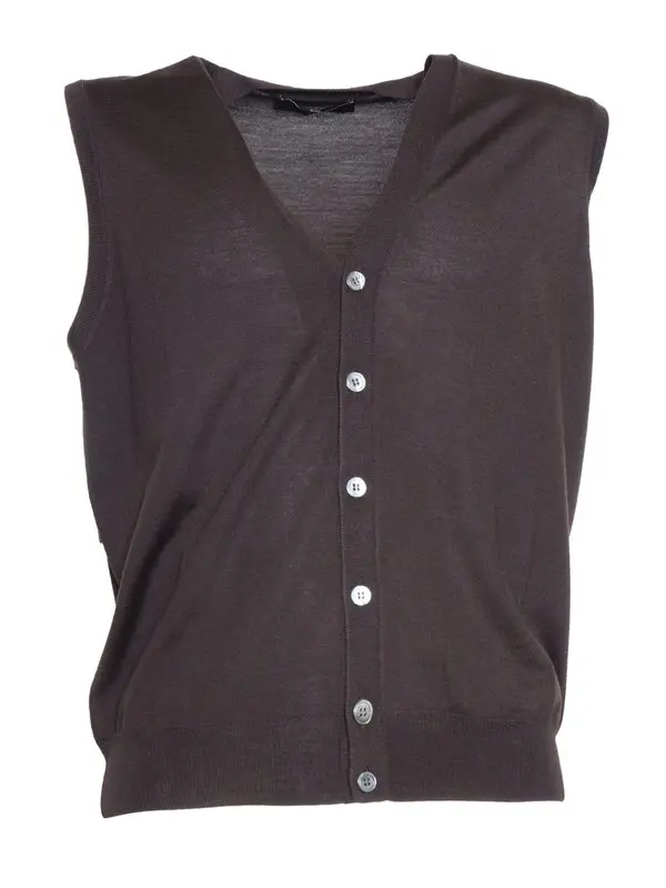 PHI FDL Gilet Bott.r.merino