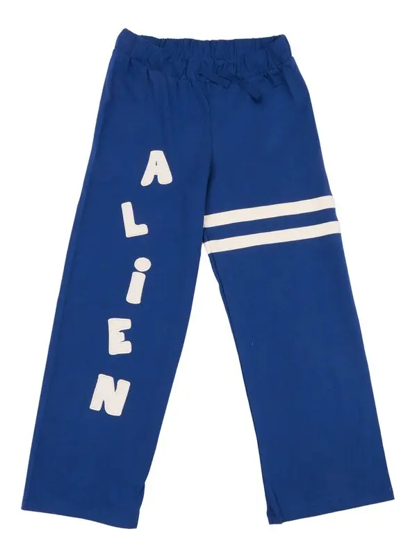 MINI RODINI Alien Application Trousers - Blu