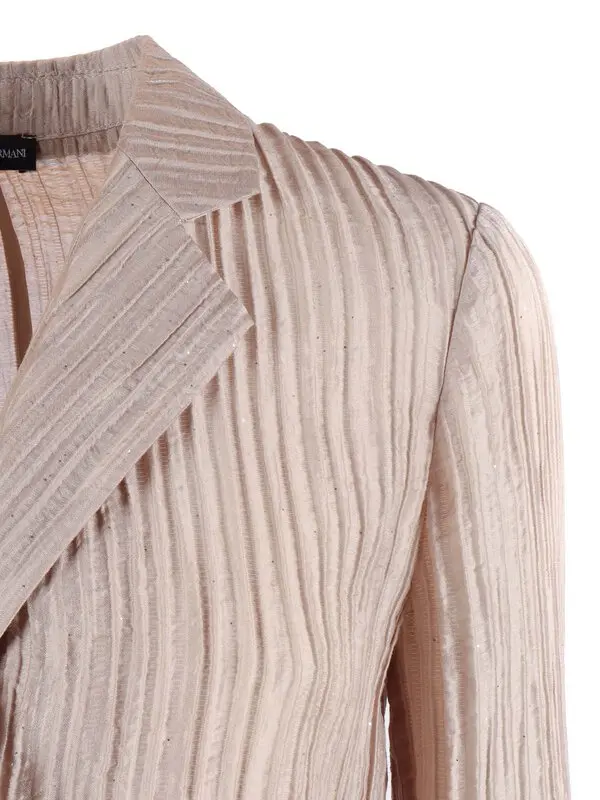 EMPORIO ARMANI WOMAN Textured Blazer