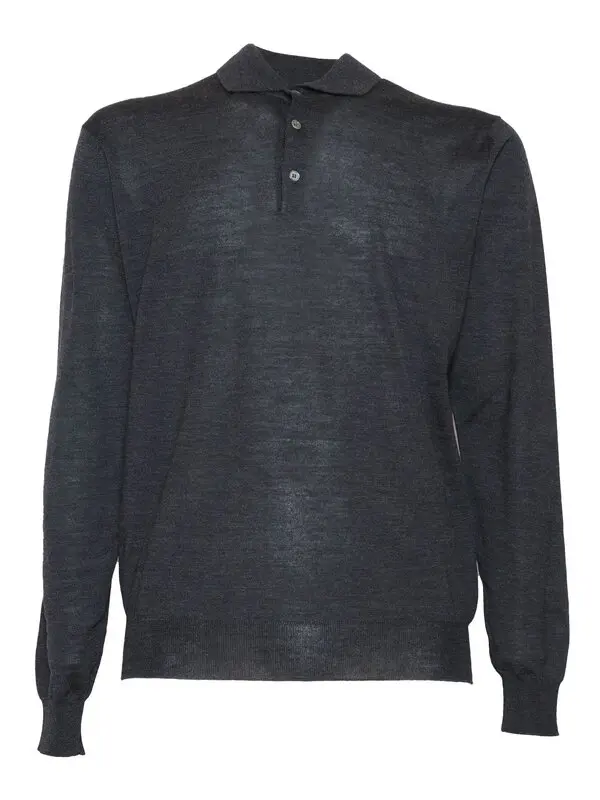 PHI FDL Long Sleeve Merino Polo - Other