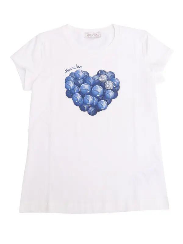 Monnalisa Regular Fit T-shirt - White