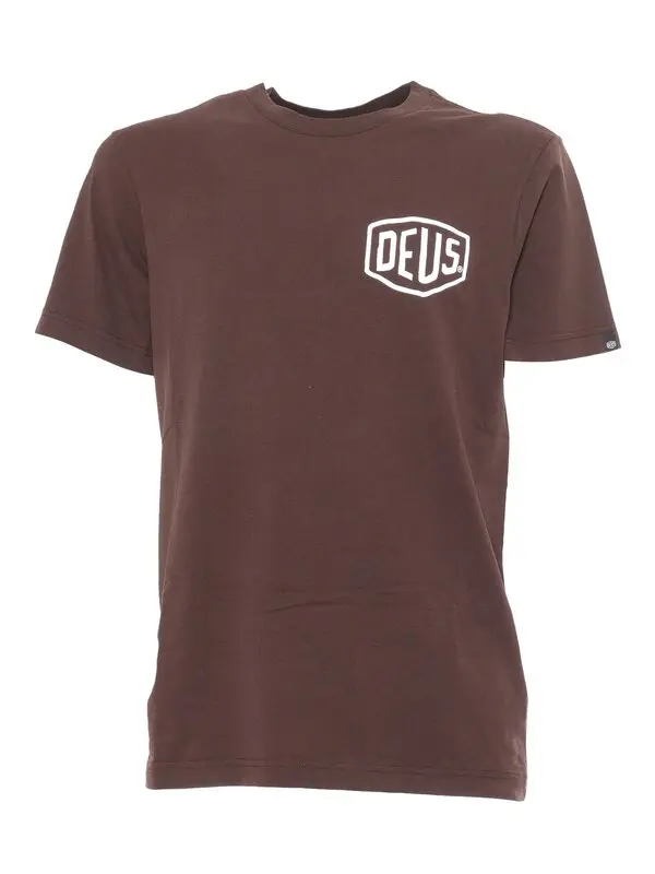Deus Ex Machina Biarritz Address T-shirt - Red