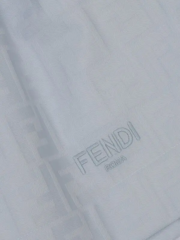 FENDI JR Ff Cotton Jacquard Skirt