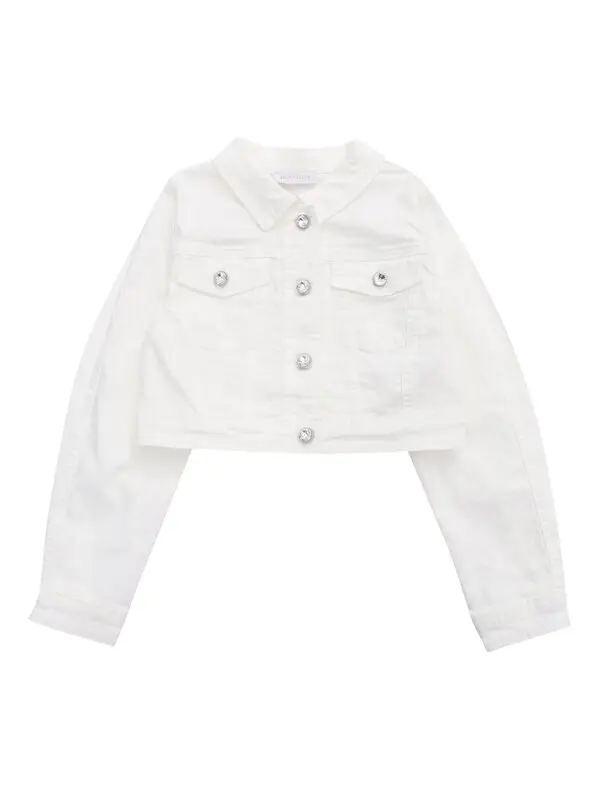 Monnalisa Denim Basic Jacket